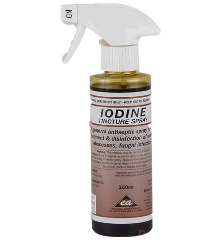 Iodine Tincture Spray
